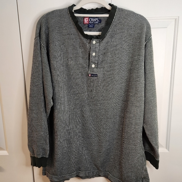 Chaps | Shirts | Vintage Chaps Ribbed Knit Pullover Sweater Jersey 3 ...